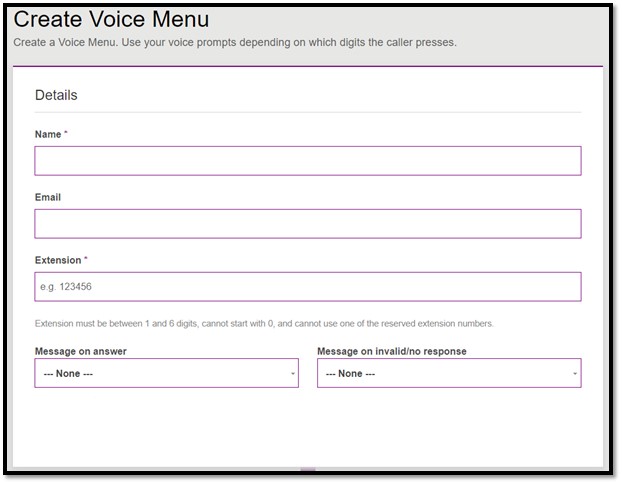 Creating a Voice Menu In Wave