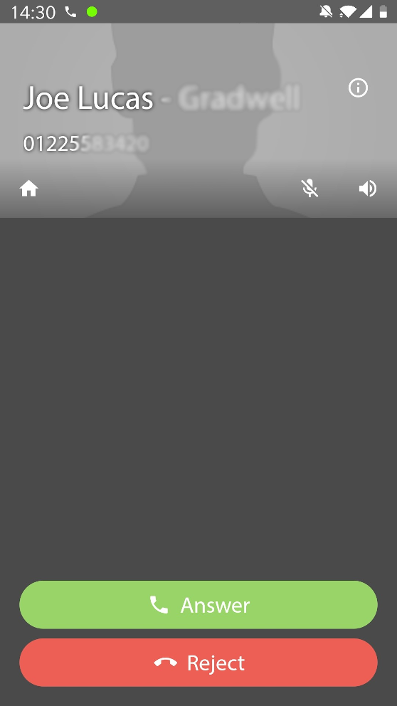 Wave Softphone Call Features for Android